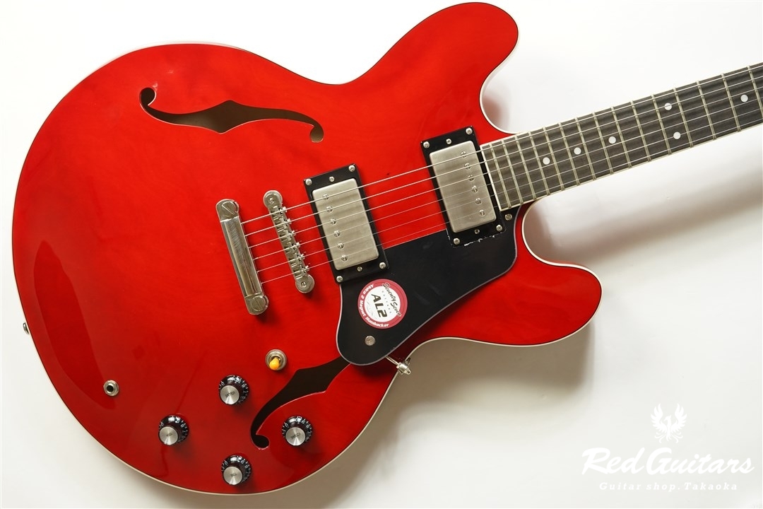 Seventy Seven Guitars EXRUBATO-STD-JT - Cherry Red | Red Guitars Online Store